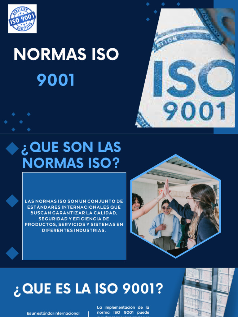 Evolución de ISO 9001 y su Impacto | PDF | Calidad (comercial ...