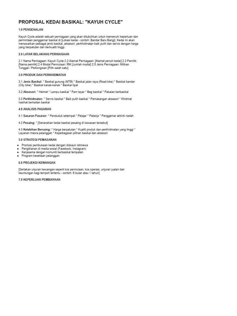 Contoh Proposal | PDF