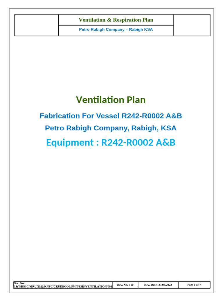 Ventilation Plan Pdf Ventilation Architecture Exhaust Gas