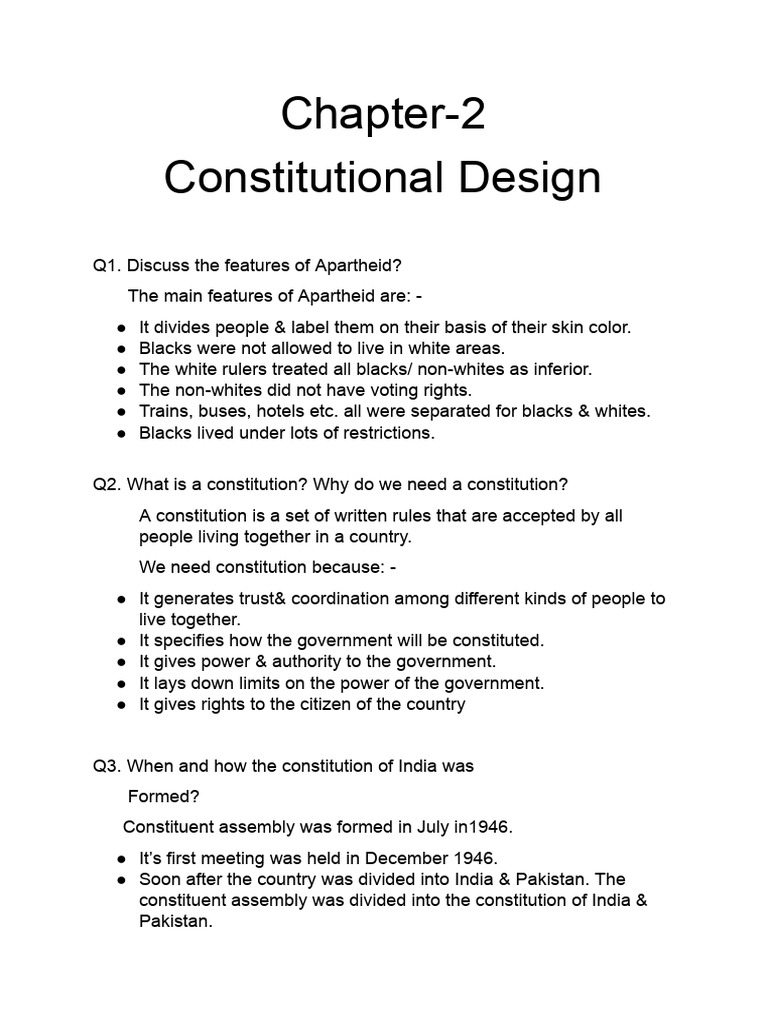 Constitutional Design Overview | PDF | Justice | Crime & Violence
