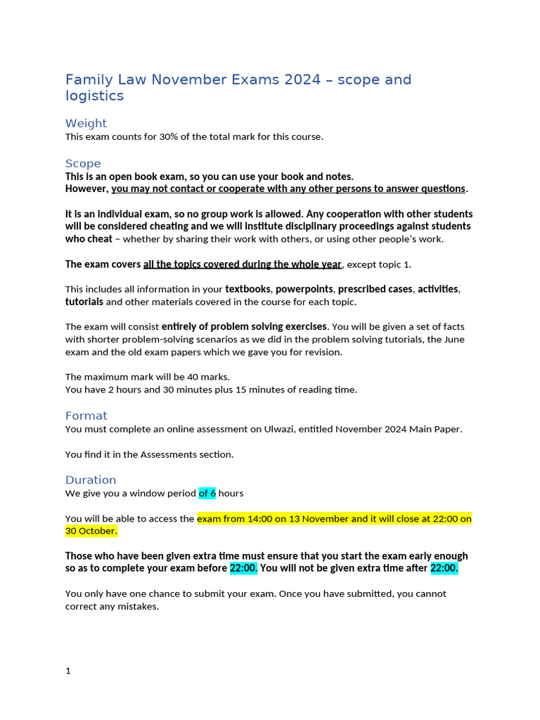 Scope Family Law November 2024-1 | PDF