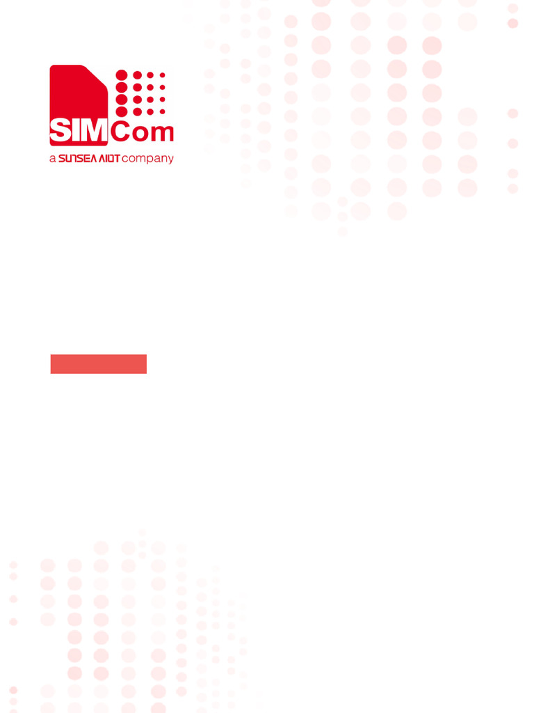 SIM800 Series Multiplexer Application Note V1.04 | PDF | Information And Communications ...