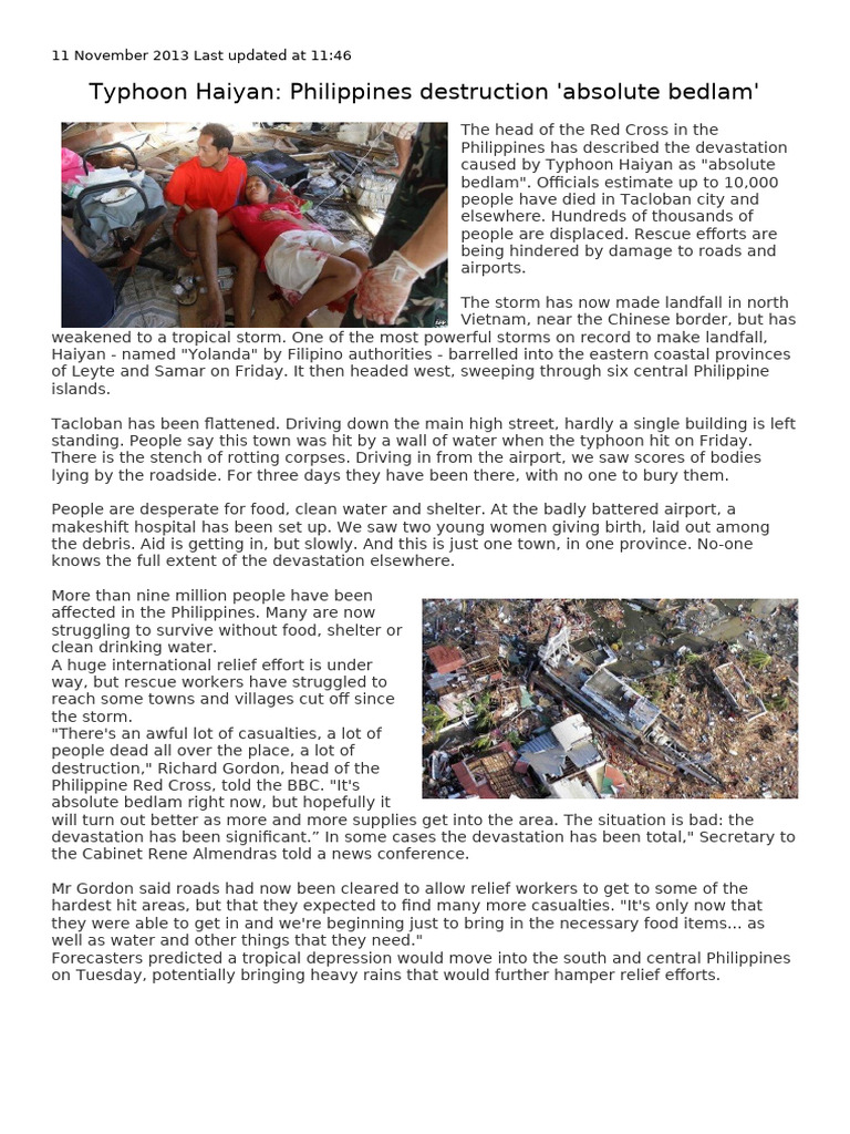 Philippines Typhoon | PDF | Vortices | Weather