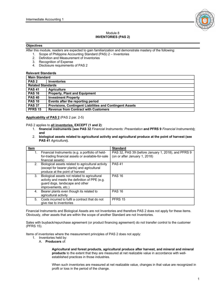 17 - Module 8 | PDF | Cost Of Goods Sold | Inventory