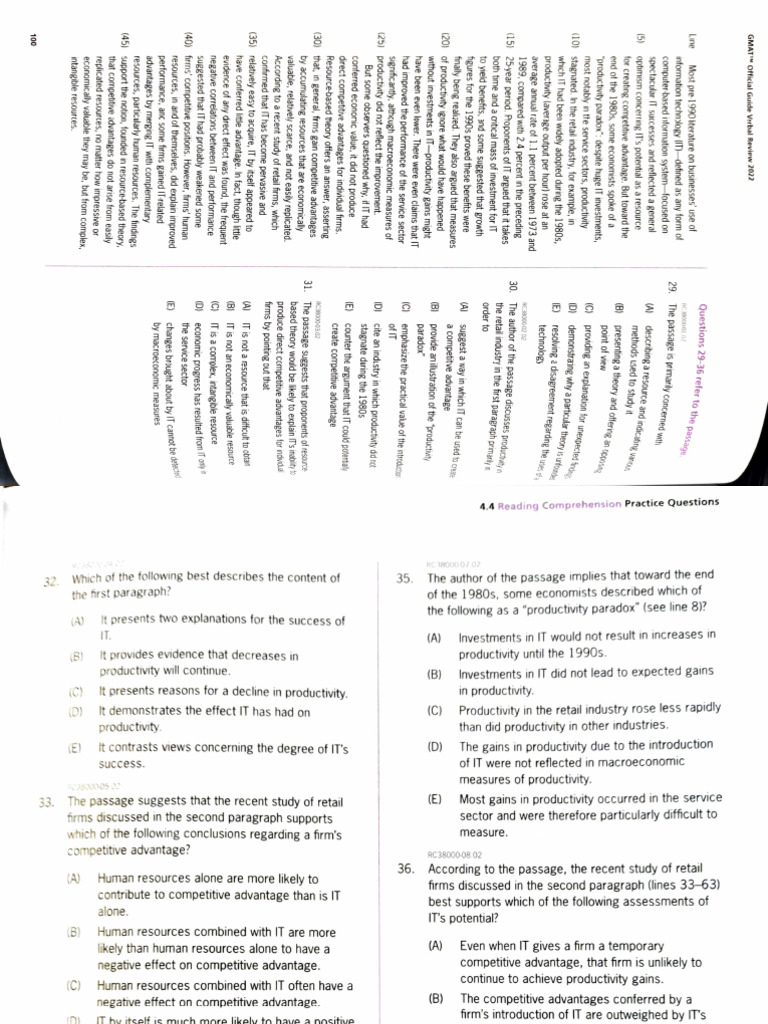 IT and Competitive Advantage Analysis | PDF | Labour Economics | Employment