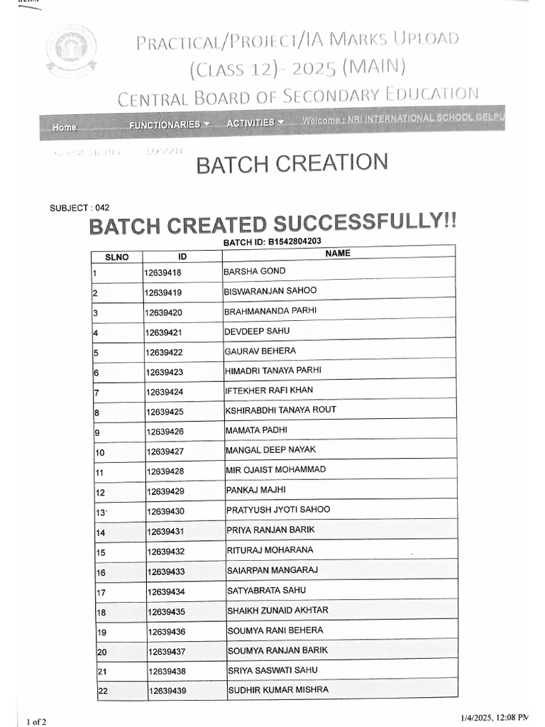 Batch - 3 (Physics) | PDF