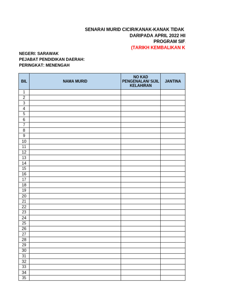 Borang B1psmc1a B Pdf