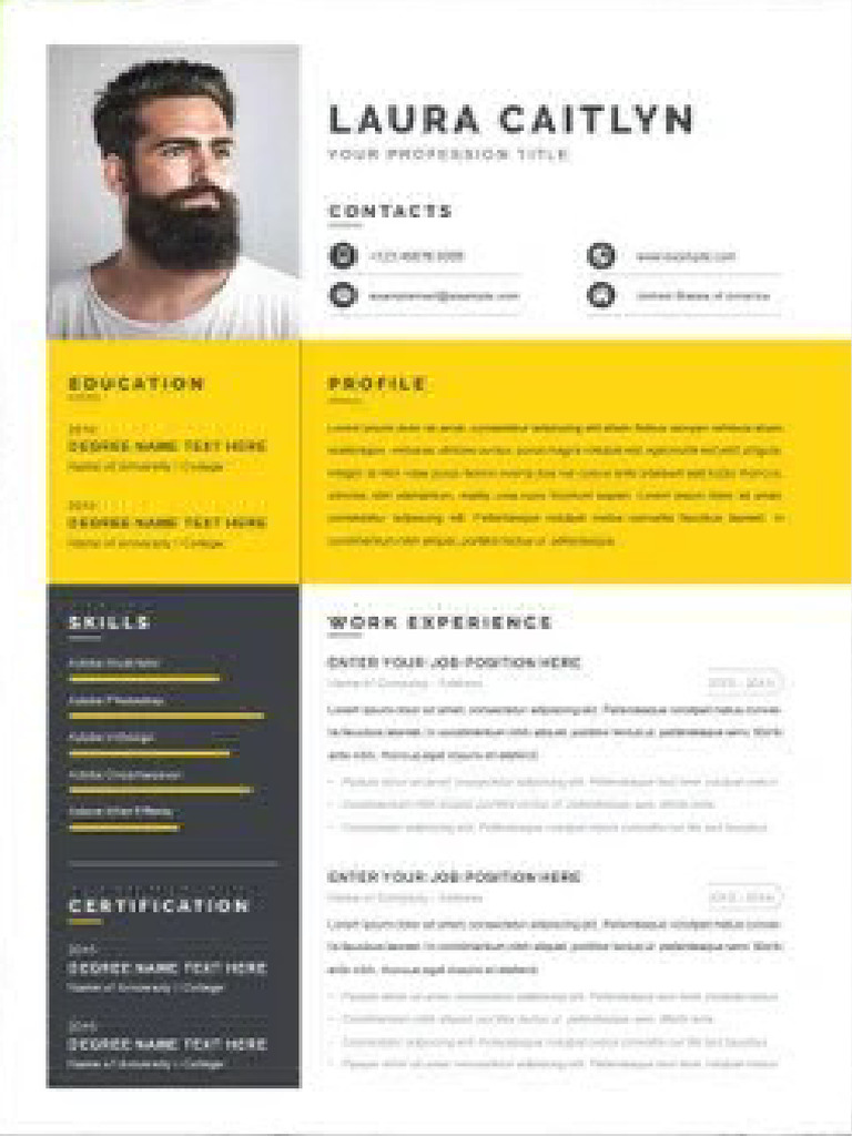 CV Sample 2 Pages | PDF