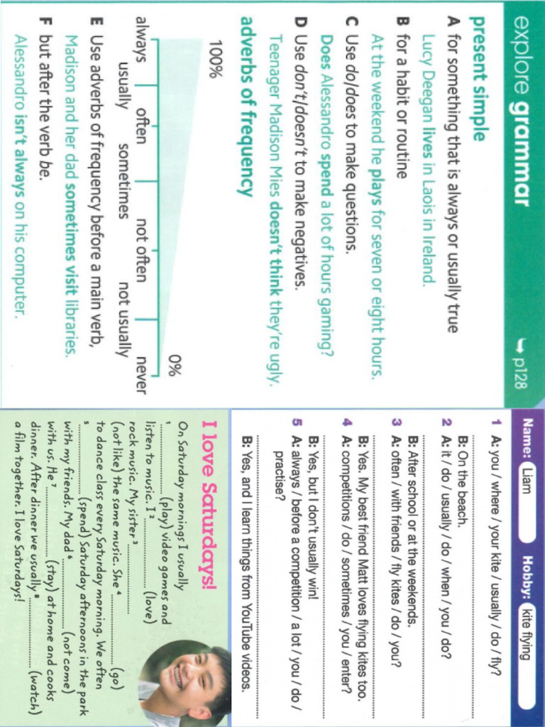 Review Grammar | PDF