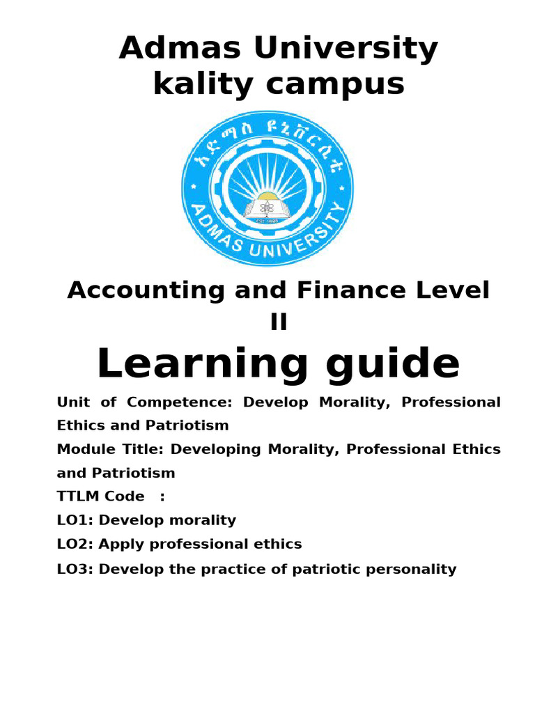 Morality and Professional Ethics | PDF | Morality | Virtue