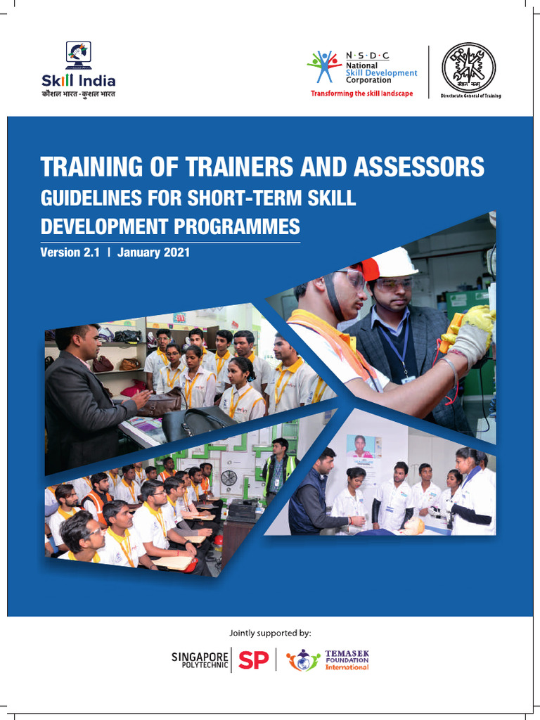 ToT ToA Guideline Version 2.1 | PDF | Vocational Education | Personal Trainer