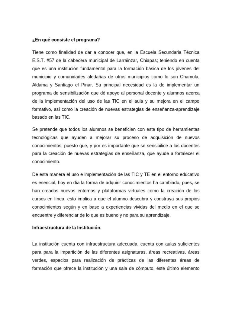Sub1 - Act. Integradora - Instrum | PDF | Tecnología de información y comunicaciones | Enseñando