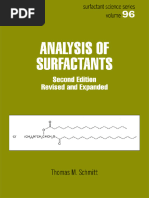 Dow Surfactants: Reference Chart | PDF | Emulsion | Surfactant