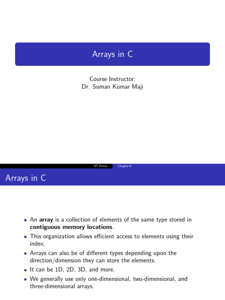 Arrays | PDF | String (Computer Science) | Data Type Arrays | PDF | String (Computer Science) | Data Type