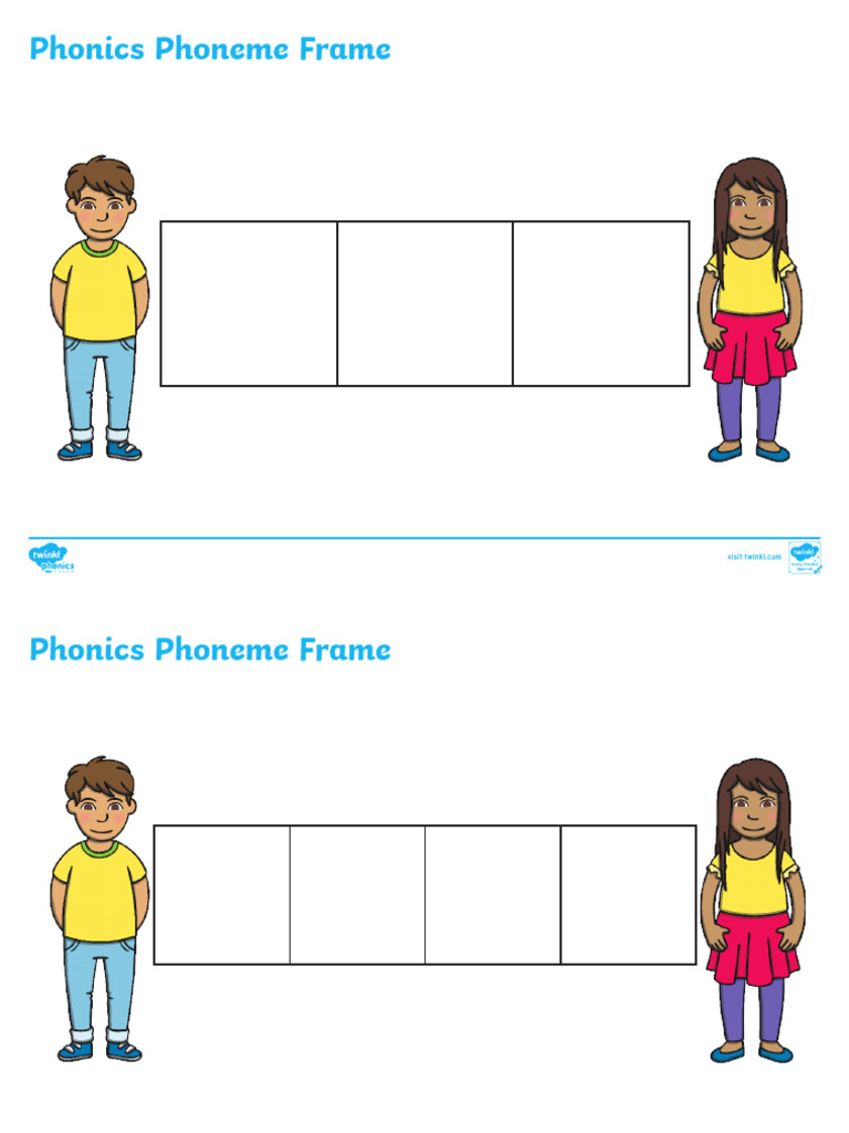 TF L 123 Twinkl Phonics Phoneme Prompt Frame English - Ver - 2 | PDF