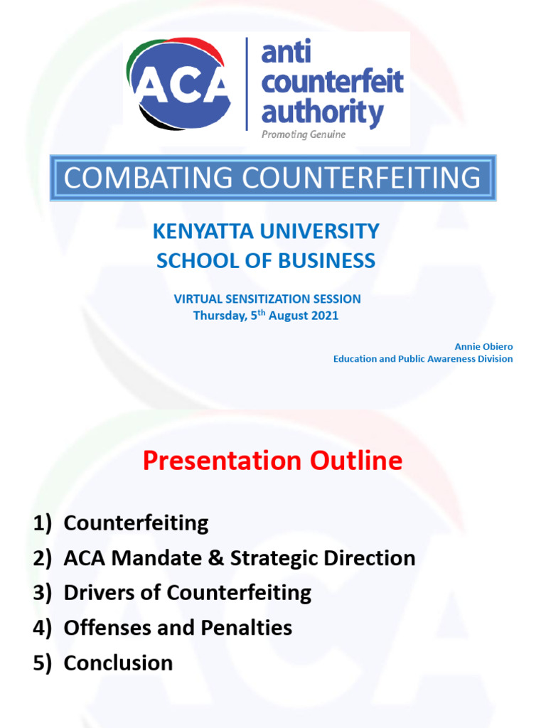 KU Presentation - 5th August 2021 | PDF | Intellectual Property ...