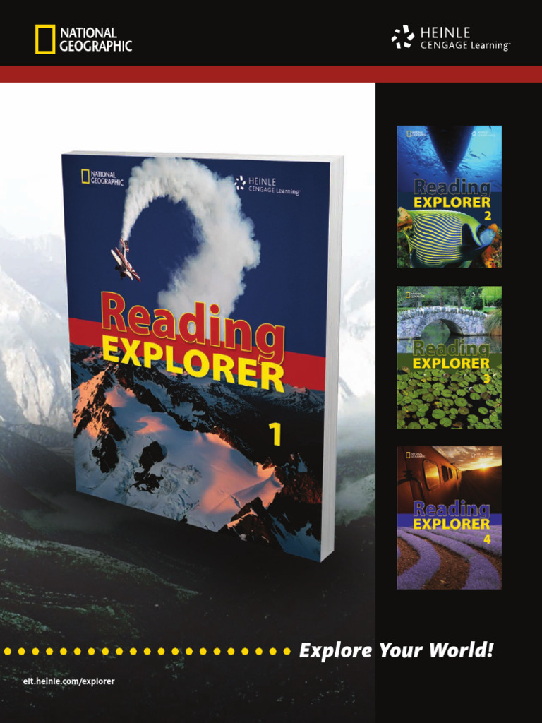 Reading Explorer Brochure | PDF | Reading Comprehension | Vocabulary