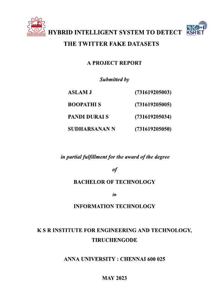Batch2 ProjectReport | PDF