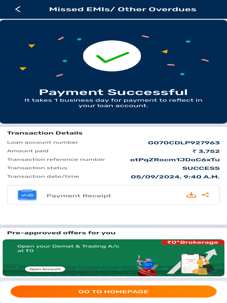 Bajaj Finserv Customer Portal - Bajaj Finance Log… | PDF