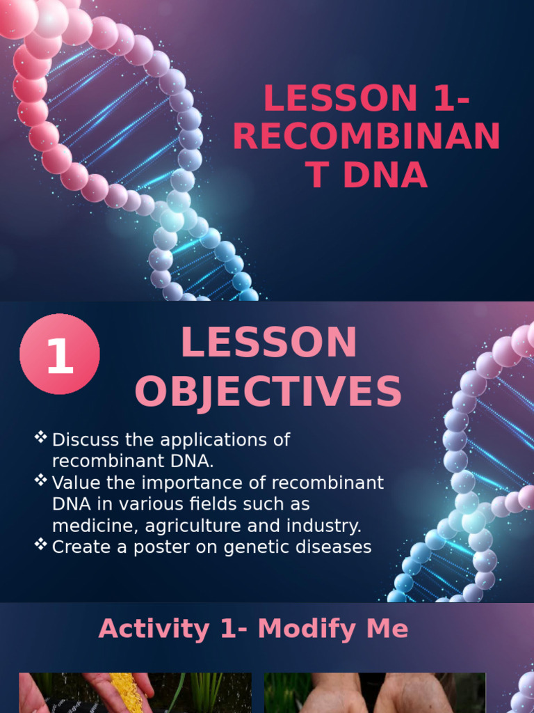 GEN-BIO-2-L1-1 | PDF | Molecular Cloning | Plasmid