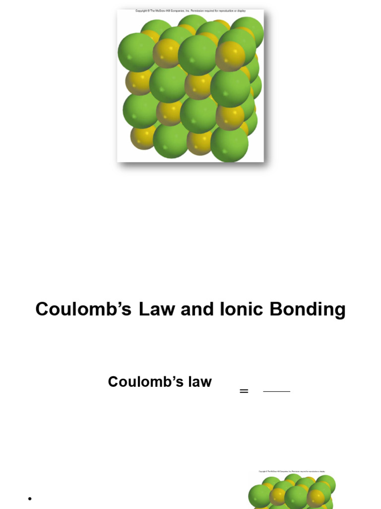 IONIC BONDING | PDF