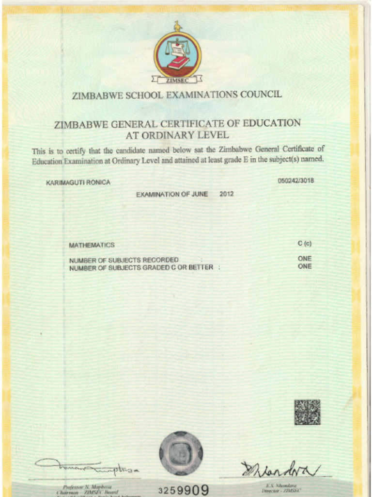 Ordinary Level Results 2 | PDF