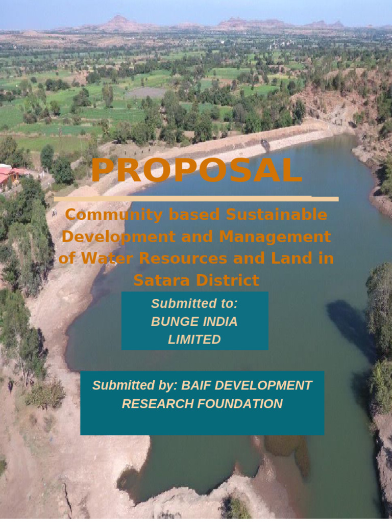 PROPOSAL (1) | PDF | Rain | Drainage Basin