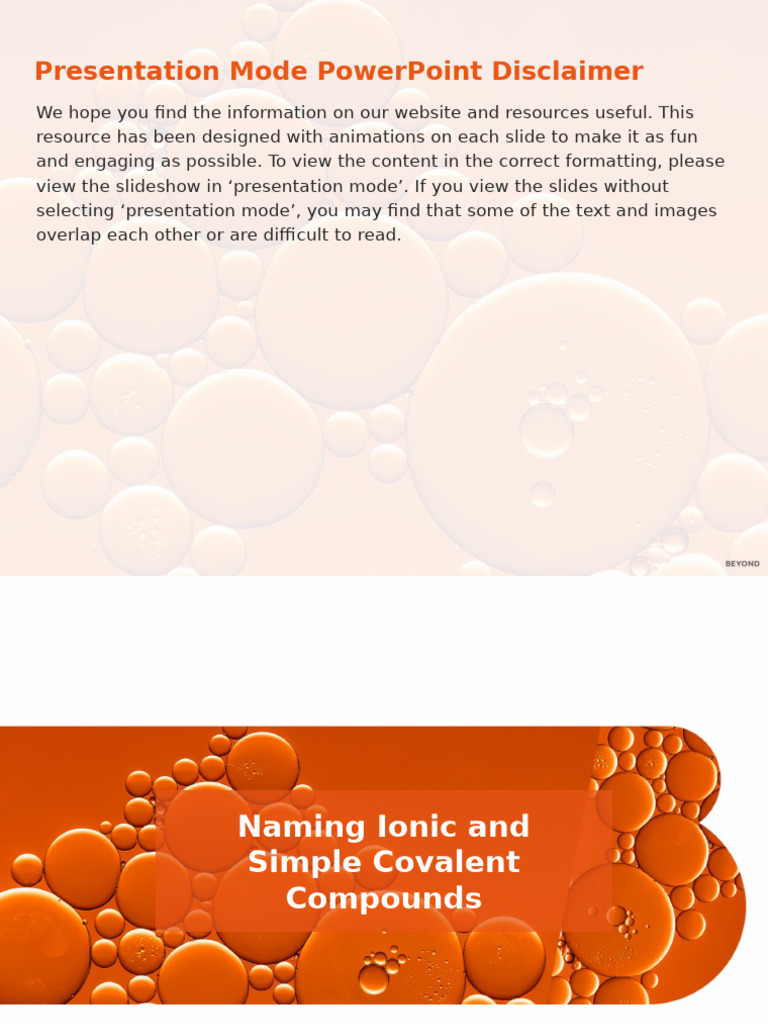 Au SC 1686655164 Naming Compounds Powerpoint - Ver - 1 | PDF | Ion ...
