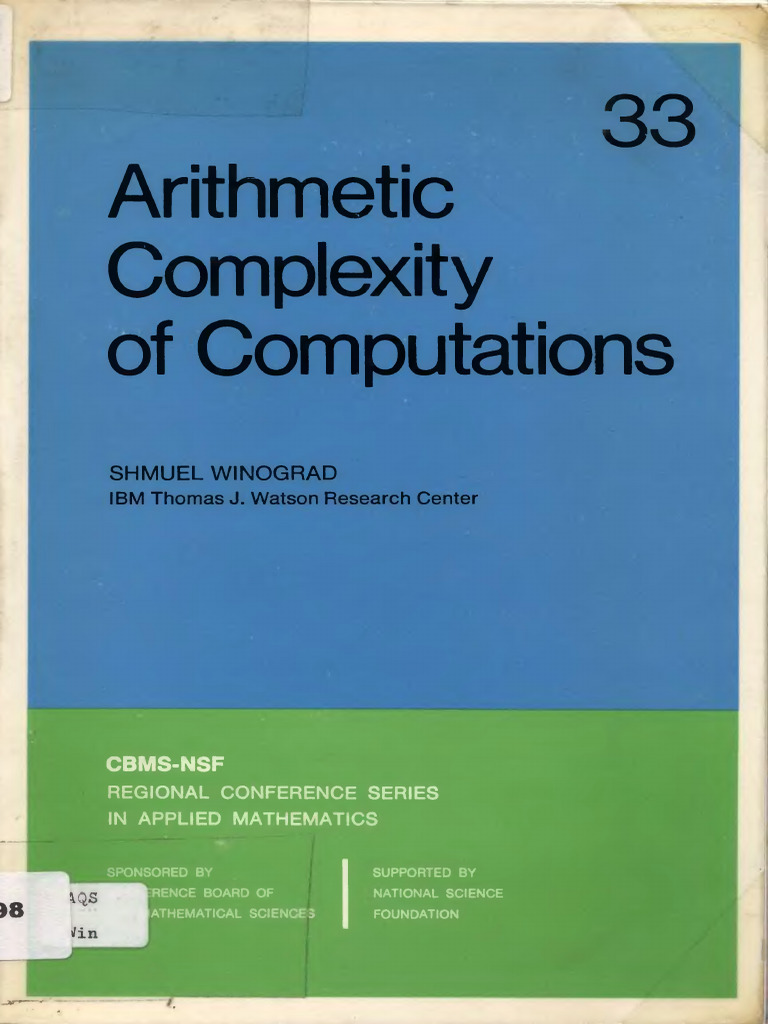 arithmetic_complexity_of_computations | PDF