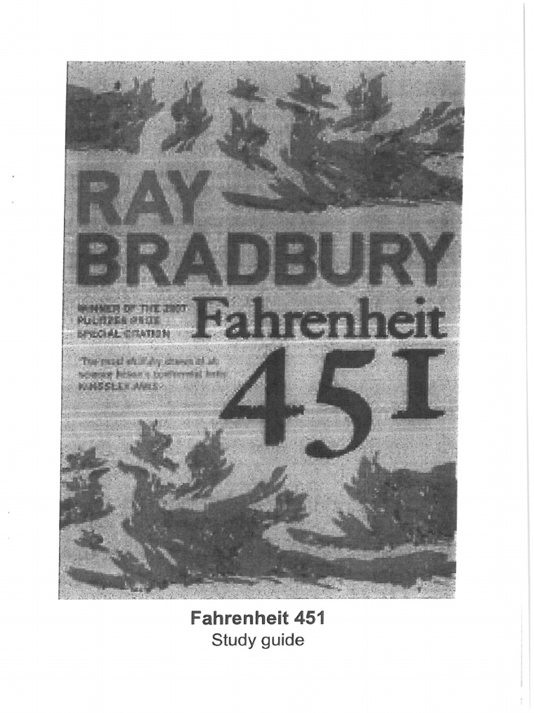 Fahrenheit 451 Revision Booklet | PDF