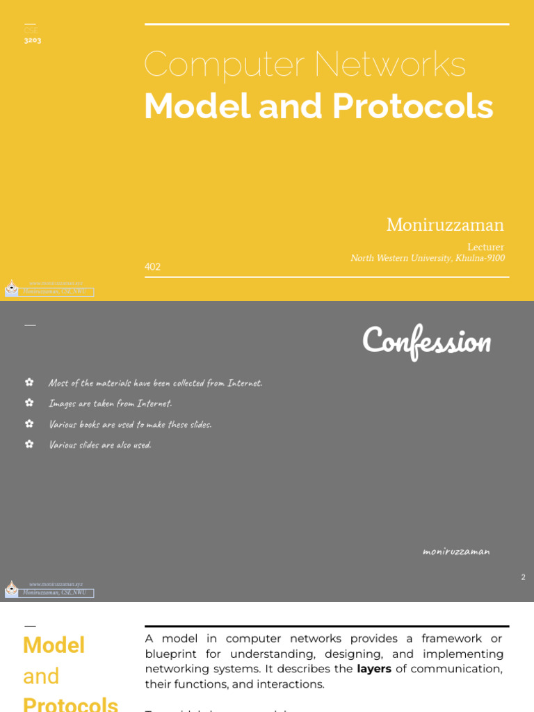 Copy For NWU 402 - Computer Network (OSI and TCP-IP) | PDF | Internet Protocol Suite | Osi Model
