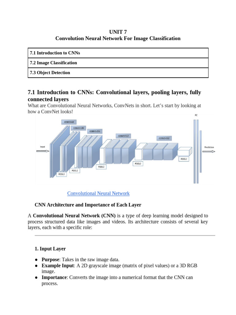 Cv T3 Unit 7 Pdf Artificial Intelligence Intelligence Ai