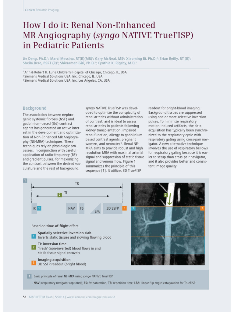 Siemens MRI MAGNETOM-World Case-Study MR-Angiography-Deng ...