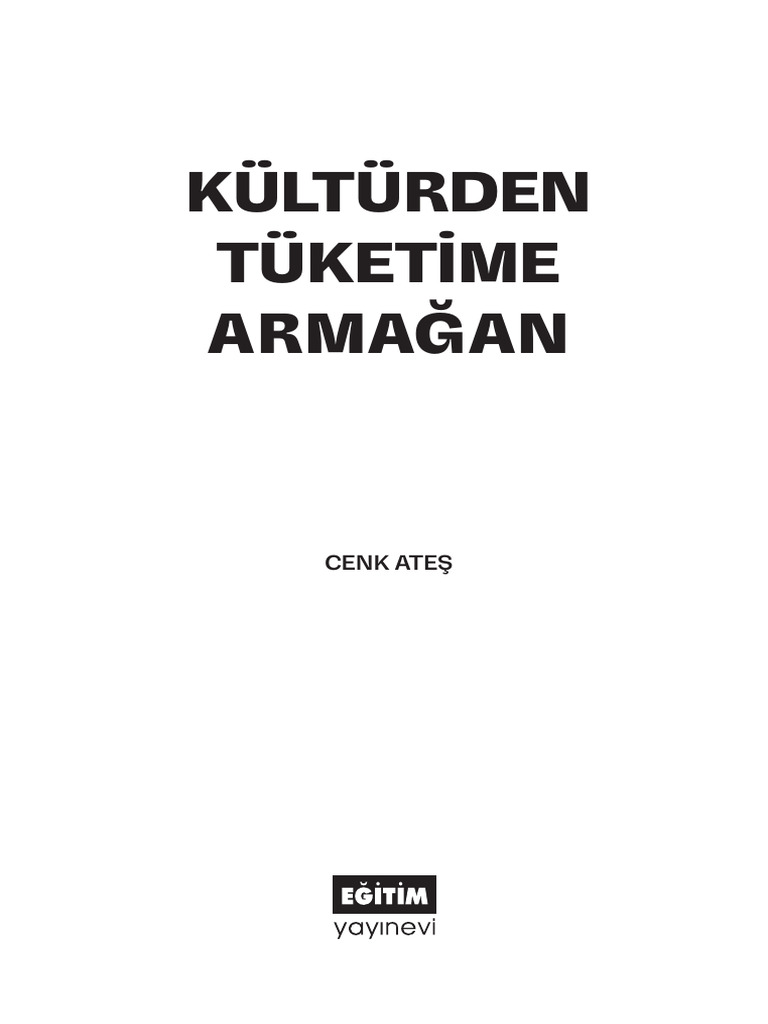 Kulturden Tuketime Armagan Icerik Dosyasi 1734963912 | PDF