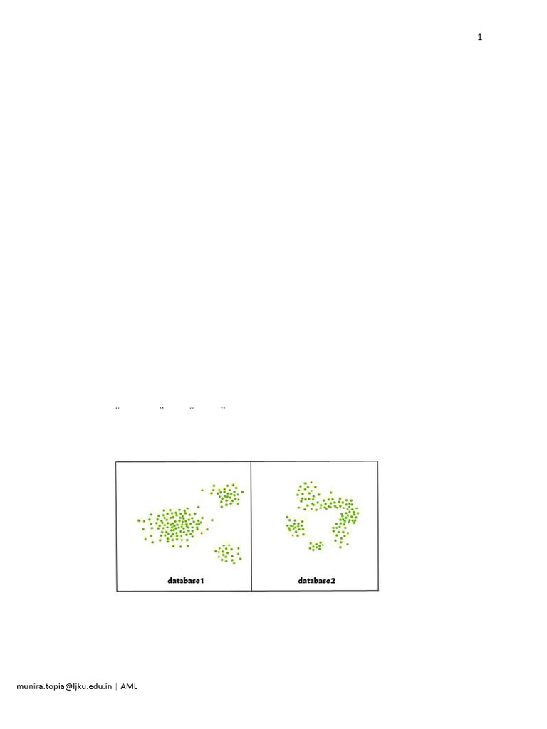 UNIT-6 DBSCAN Clustering | PDF | Cluster Analysis | Statistical Classification