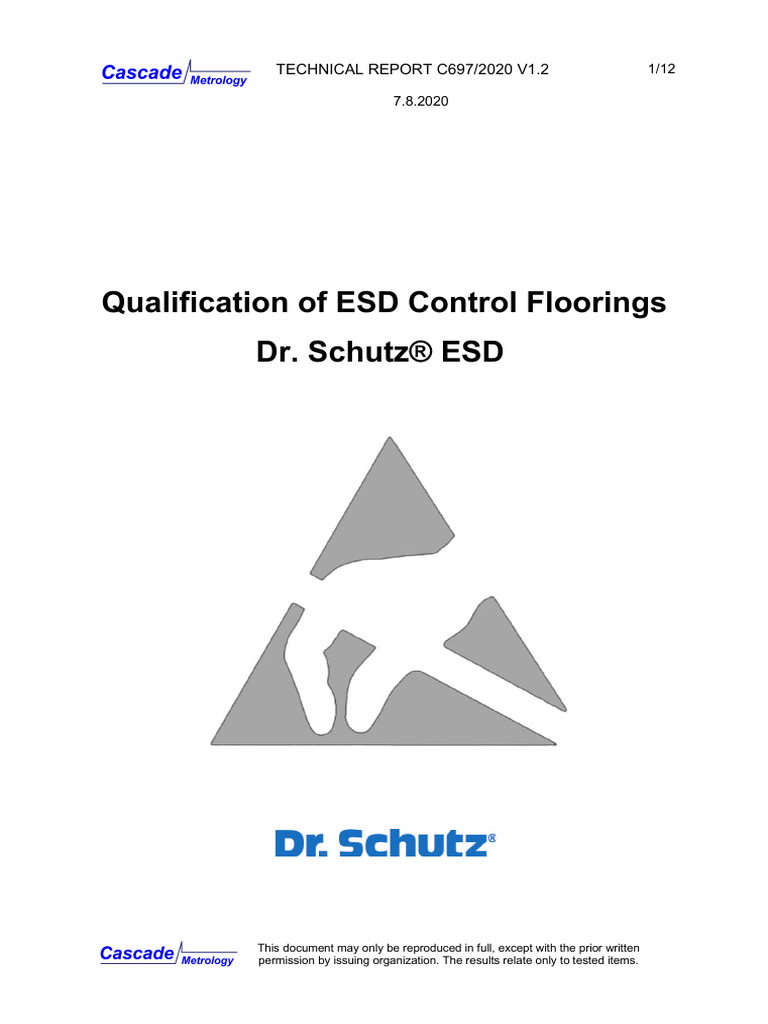 CE EN Cascade Certificate for-ESD System 200730 | PDF | Electrostatic Discharge | Calibration