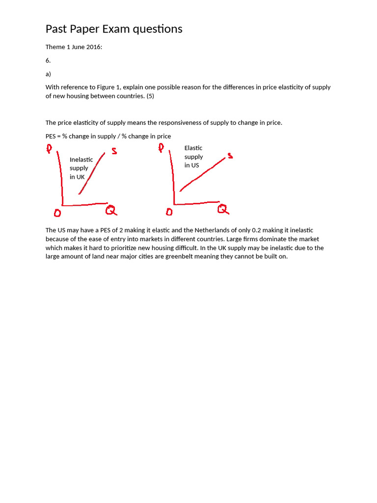 3 Past Paper Qs | PDF