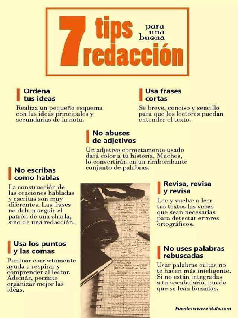 7 Tips de Redaccion | PDF