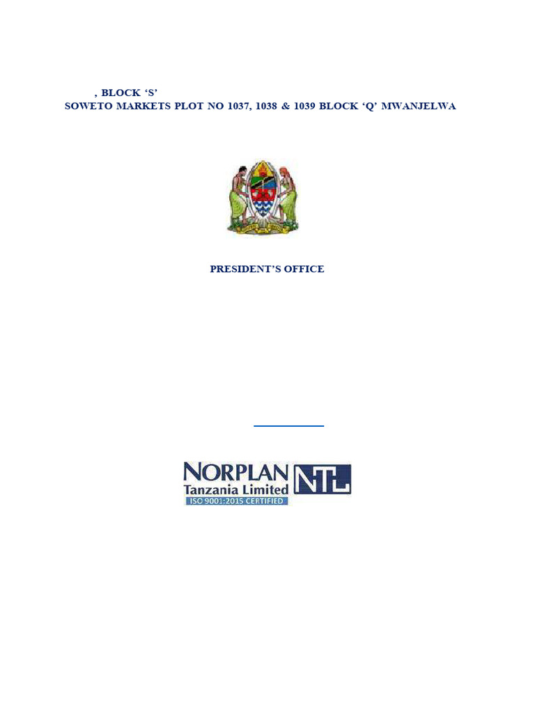 FDV Esia Market Mbeya June 2023 Clean Version 1compressedcompressedcompressedcompressed2222 ...