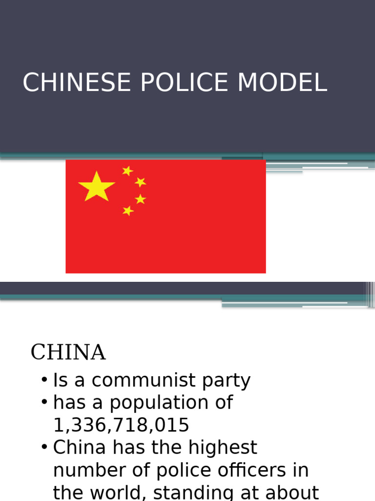 CHINESE-POLICE-Model-pptx BASADRE | PDF | Police | Securities