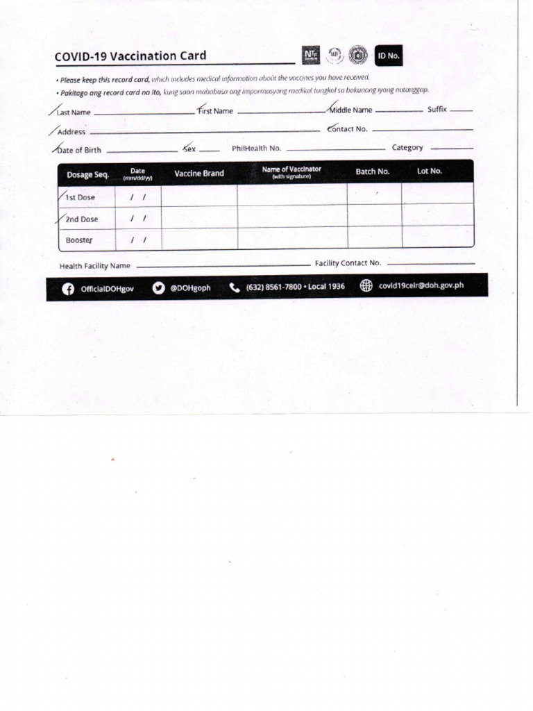 ADULT-BOOSTER-FORM | PDF