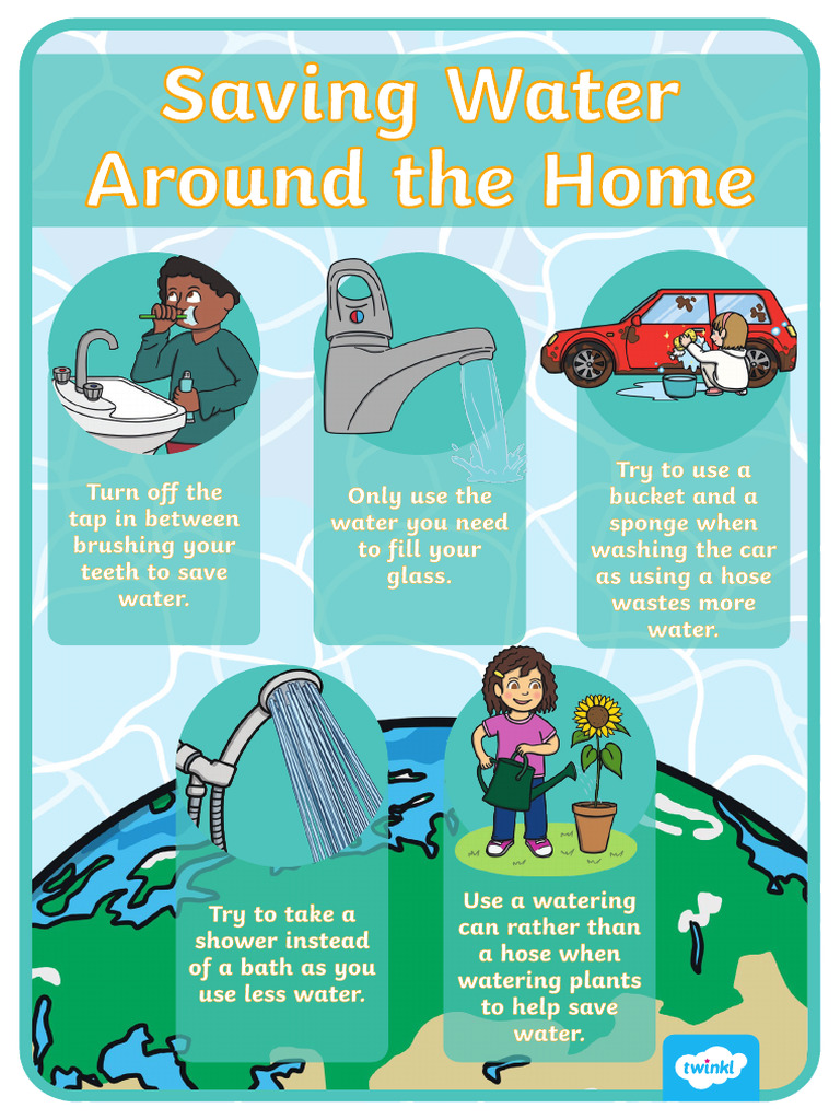 Water-Saving Tips for Home Use | PDF