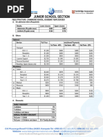 Cambridge School Fees Structure 2025-26 | PDF | Fee