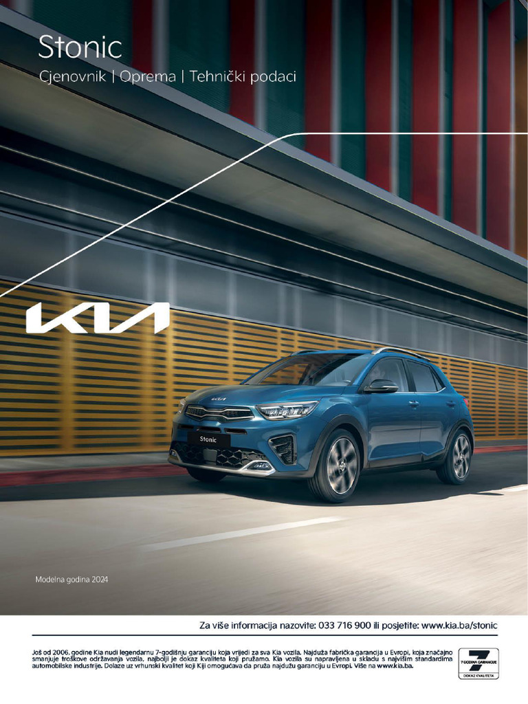 Kia Stonic Cjenovnik MY24 06122024 | PDF