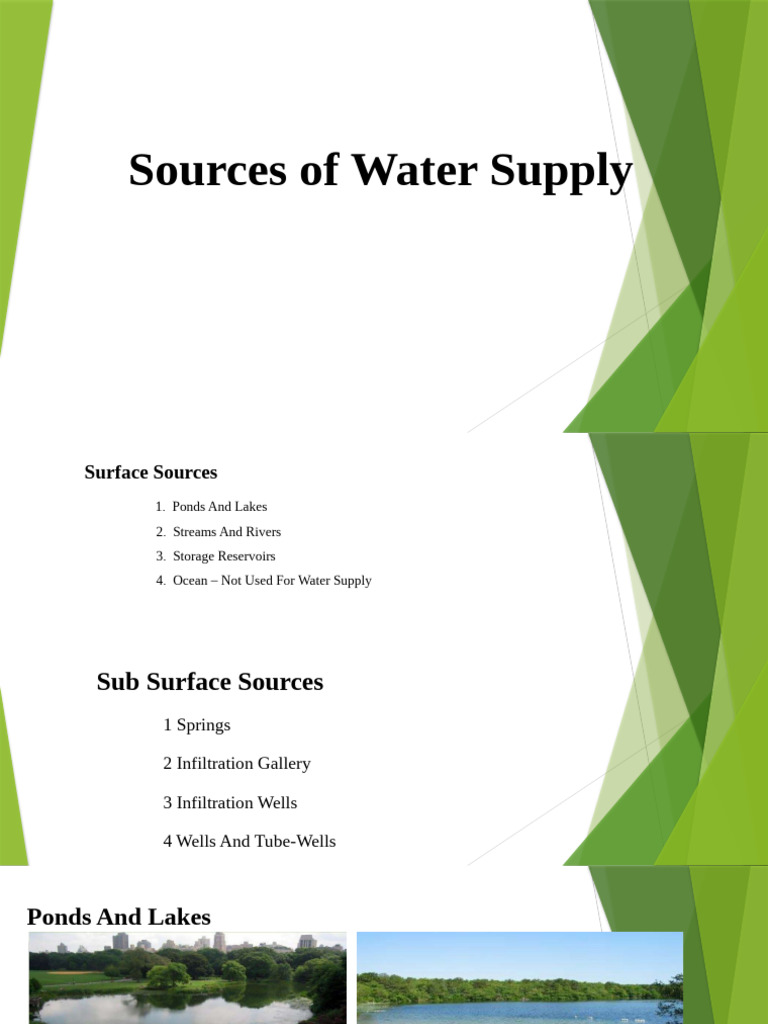 Source of Water | PDF | Aquifer | Water