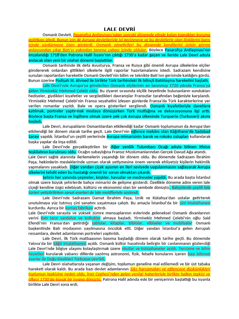 Lale Devri̇ | PDF