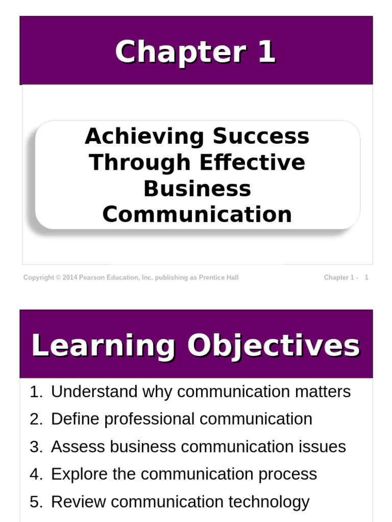 chapter 1 | PDF | Communication | Cognition