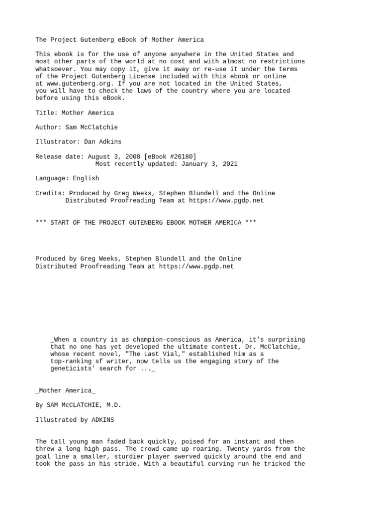 Pg 26180 | PDF | Project Gutenberg | Copyright