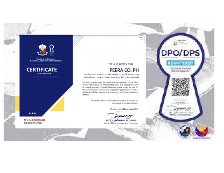 DPO Registration | PDF