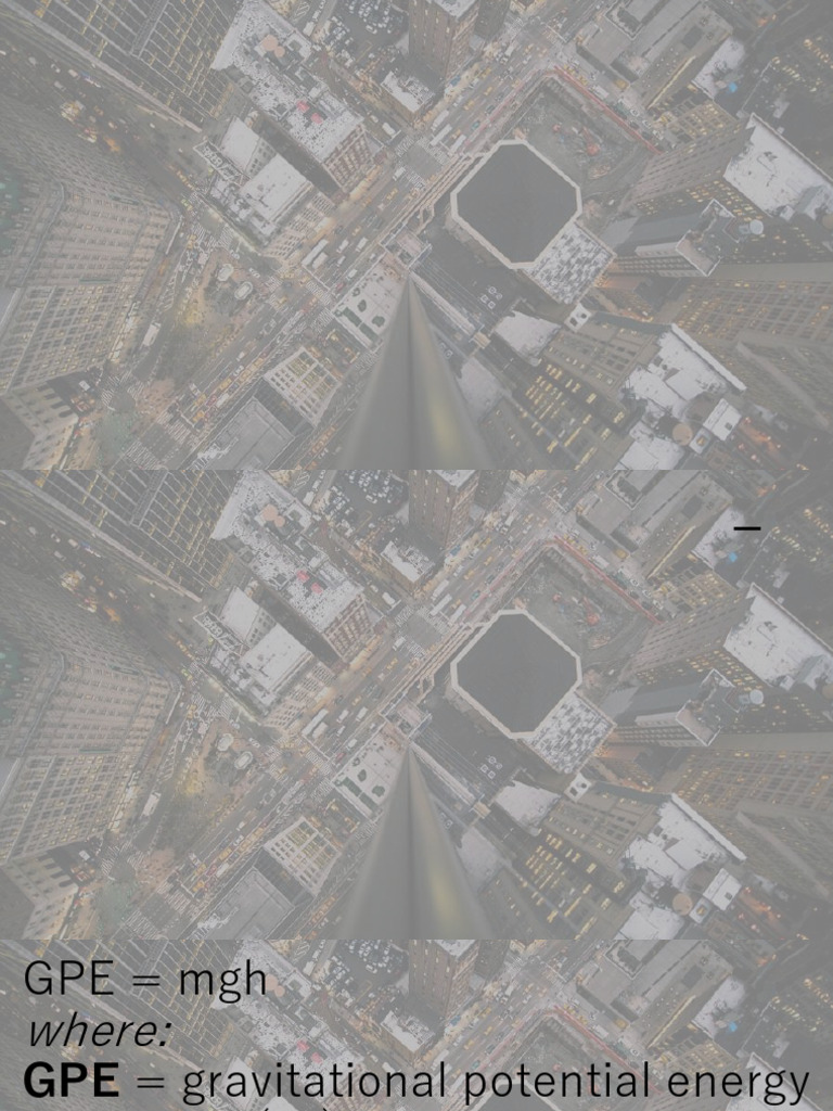 Gravitational Potential Energy Explained | PDF | Potential Energy | Mass